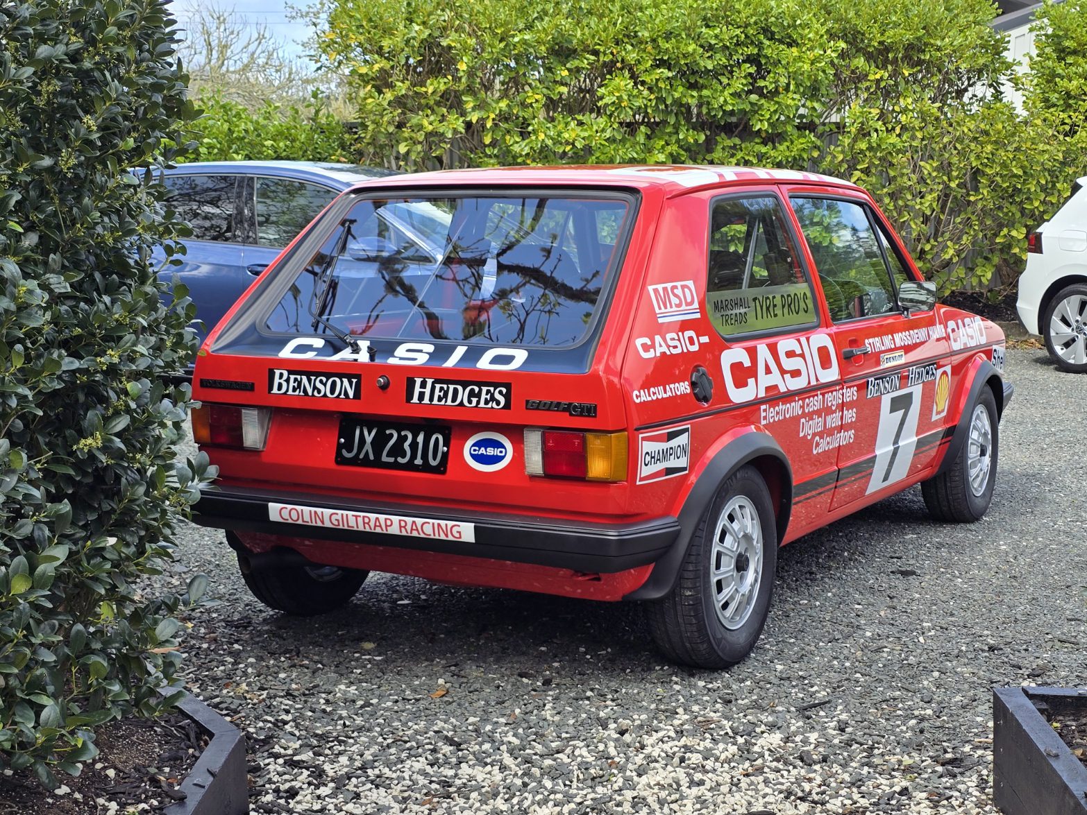 The Legacy of the Giltrap Family’s Historic Red VW Golf | Tarmac Life ...