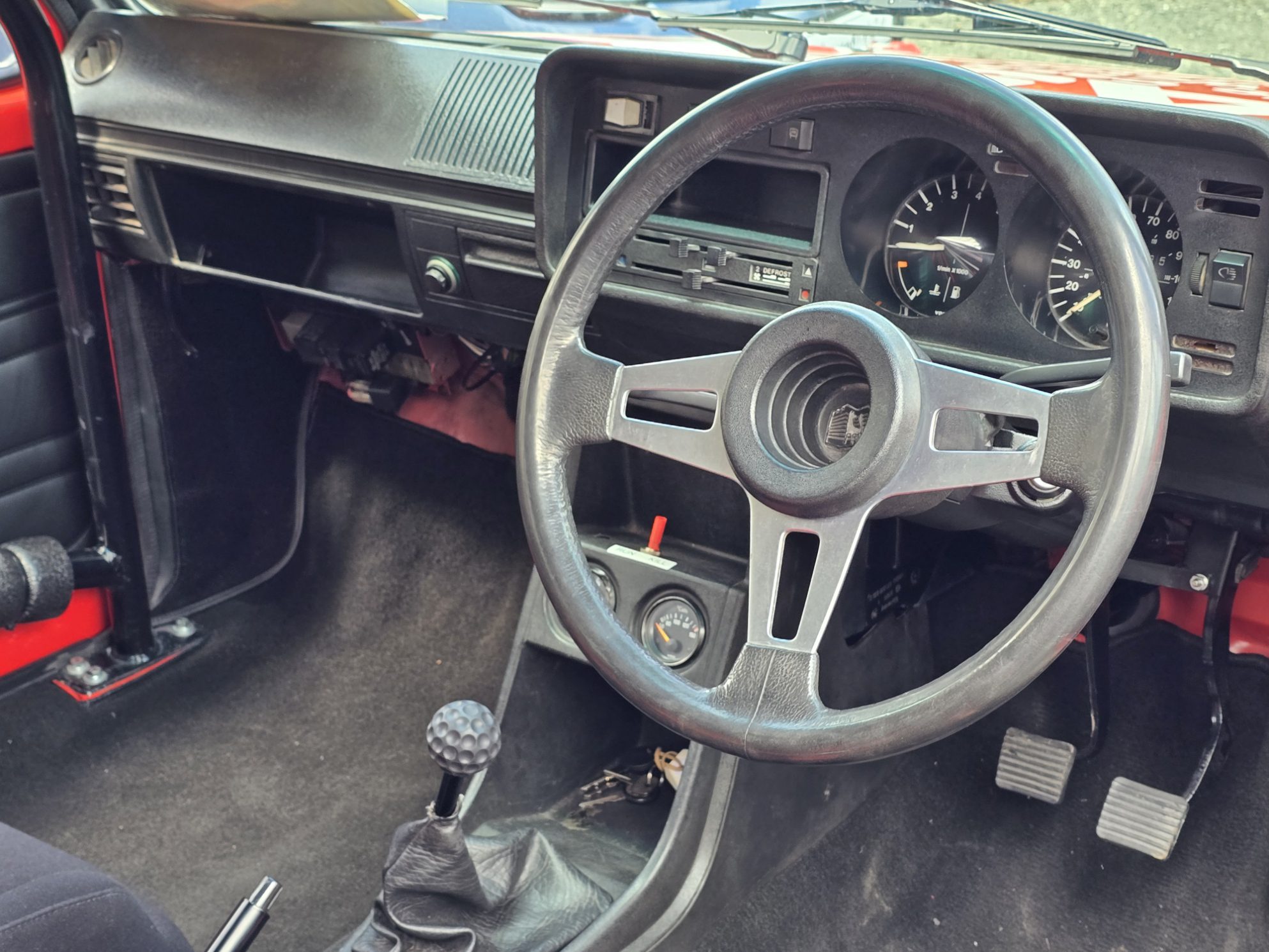 The Legacy of the Giltrap Family’s Historic Red VW Golf | Tarmac Life ...