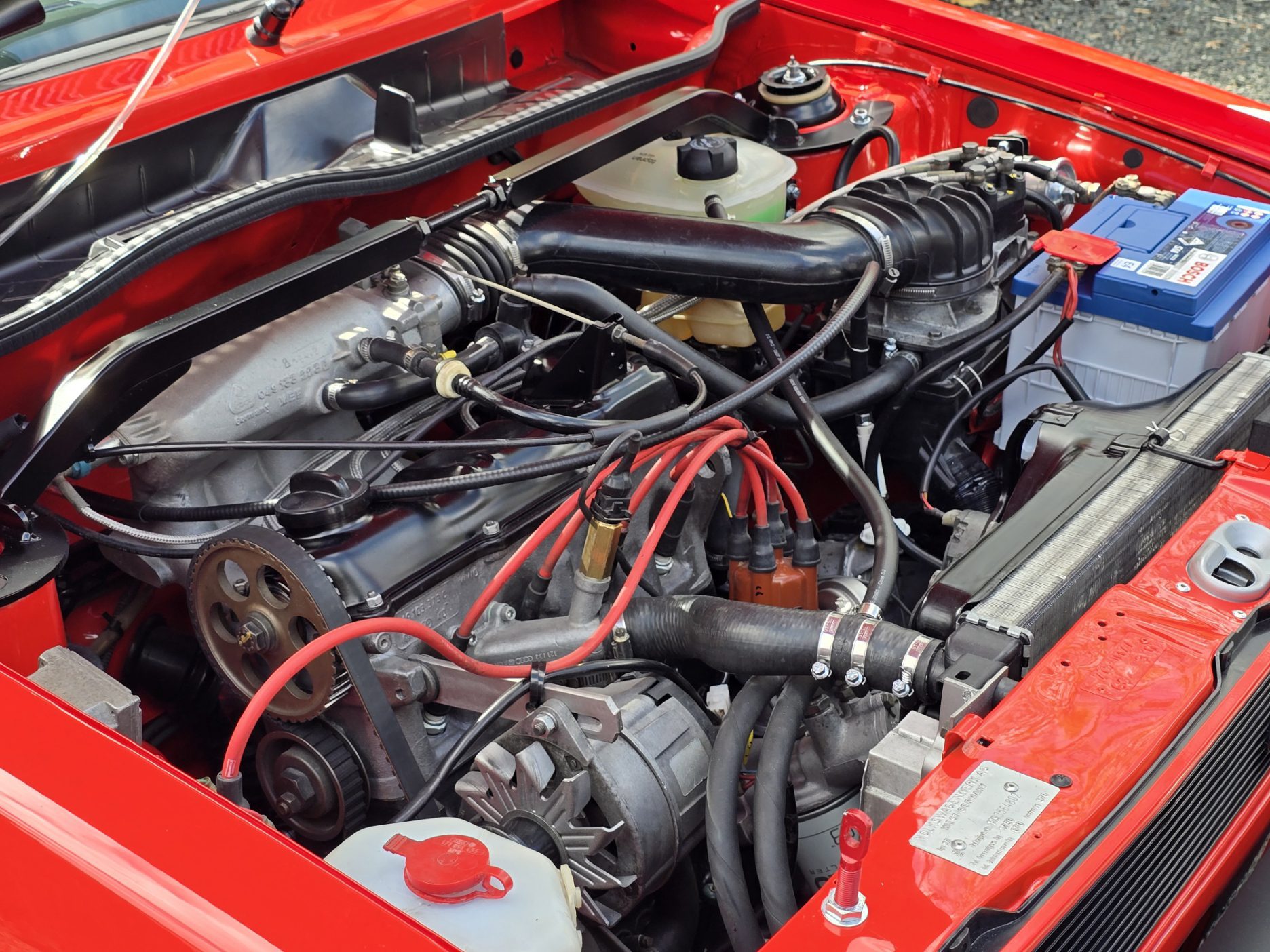 The Legacy of the Giltrap Family’s Historic Red VW Golf | Tarmac Life ...