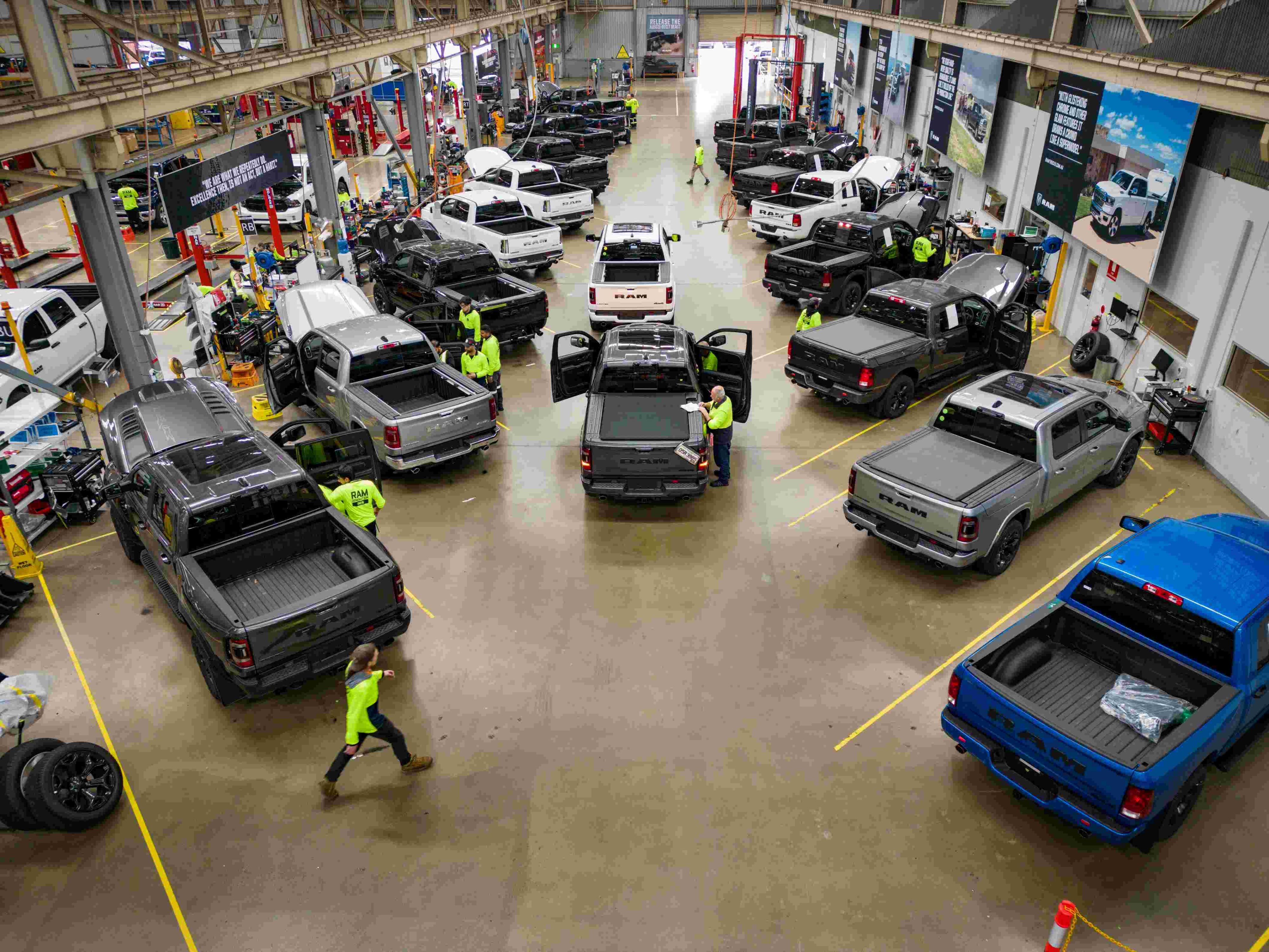 Final RAM 1500 HEMI V8 Rolls Off Melbourne Production Line | Tarmac ...